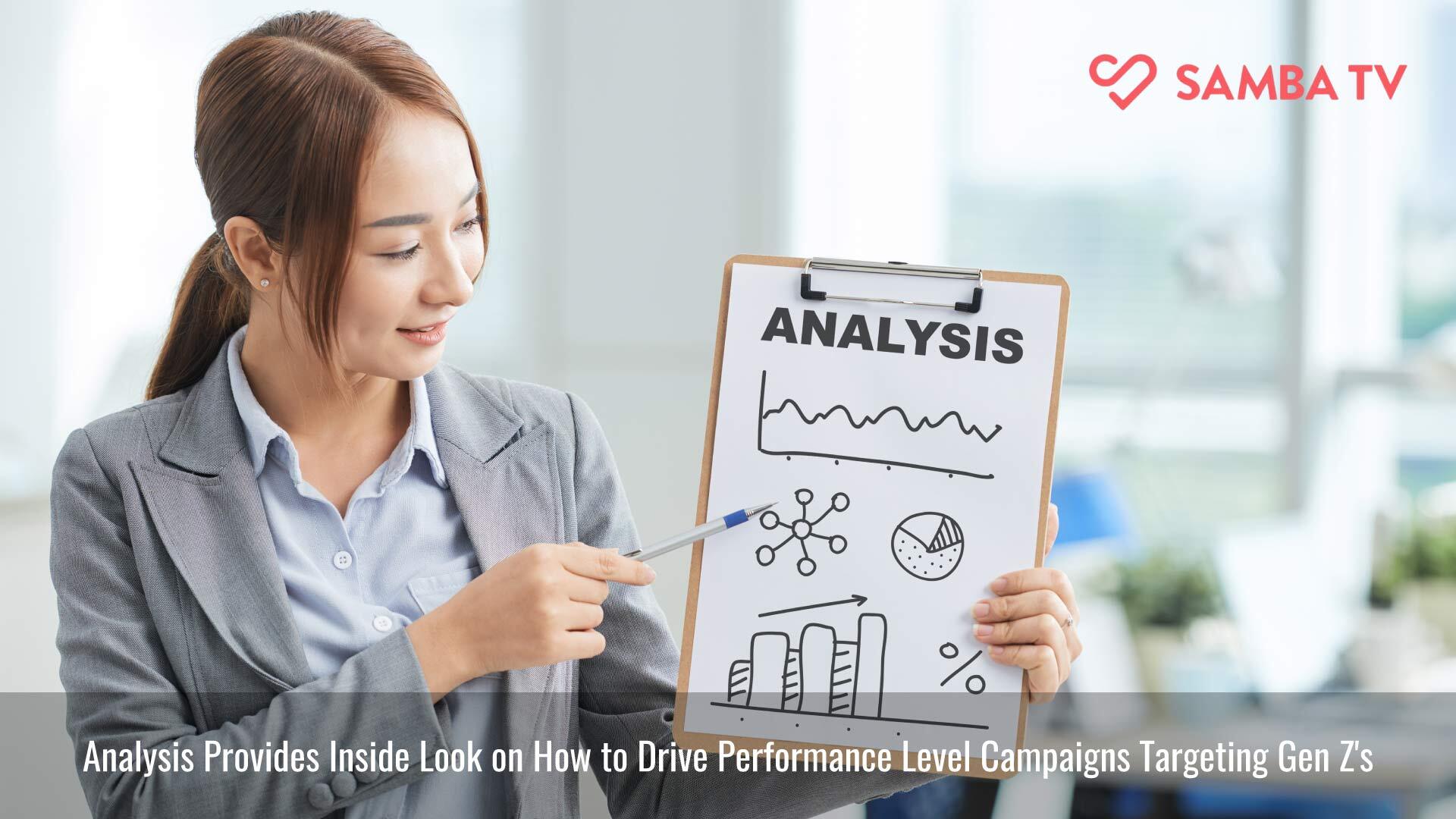 New Samba TV Analysis Provides Inside Look on How to Drive Performance Level Campaigns Targeting ...