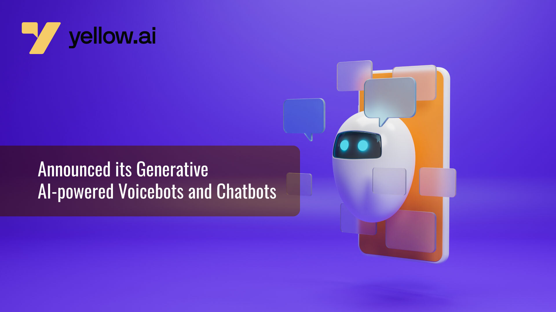Yellow.ai's generative AI-powered Voicebots and Chatbots Now Available ...