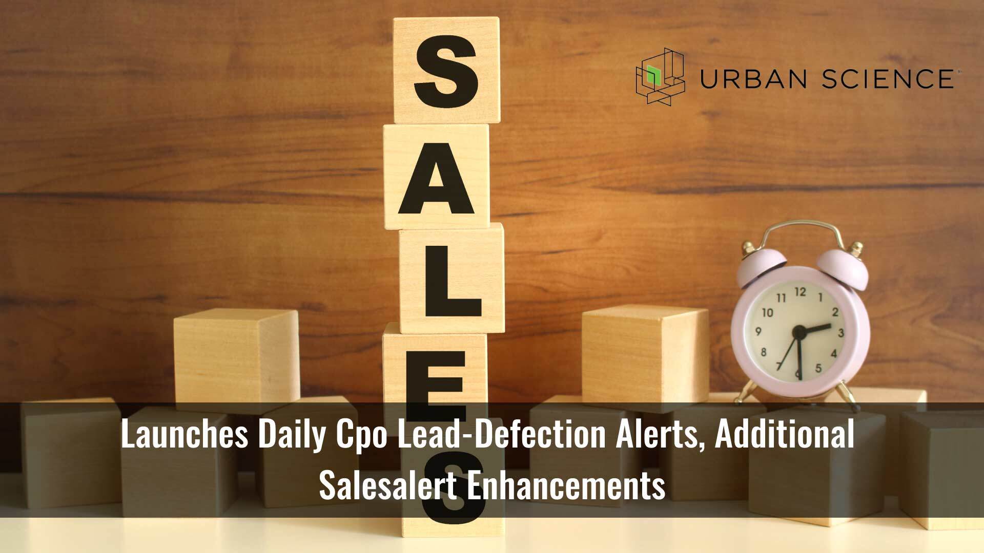 Urban Science launches daily CPO lead-defection alerts, additional ...