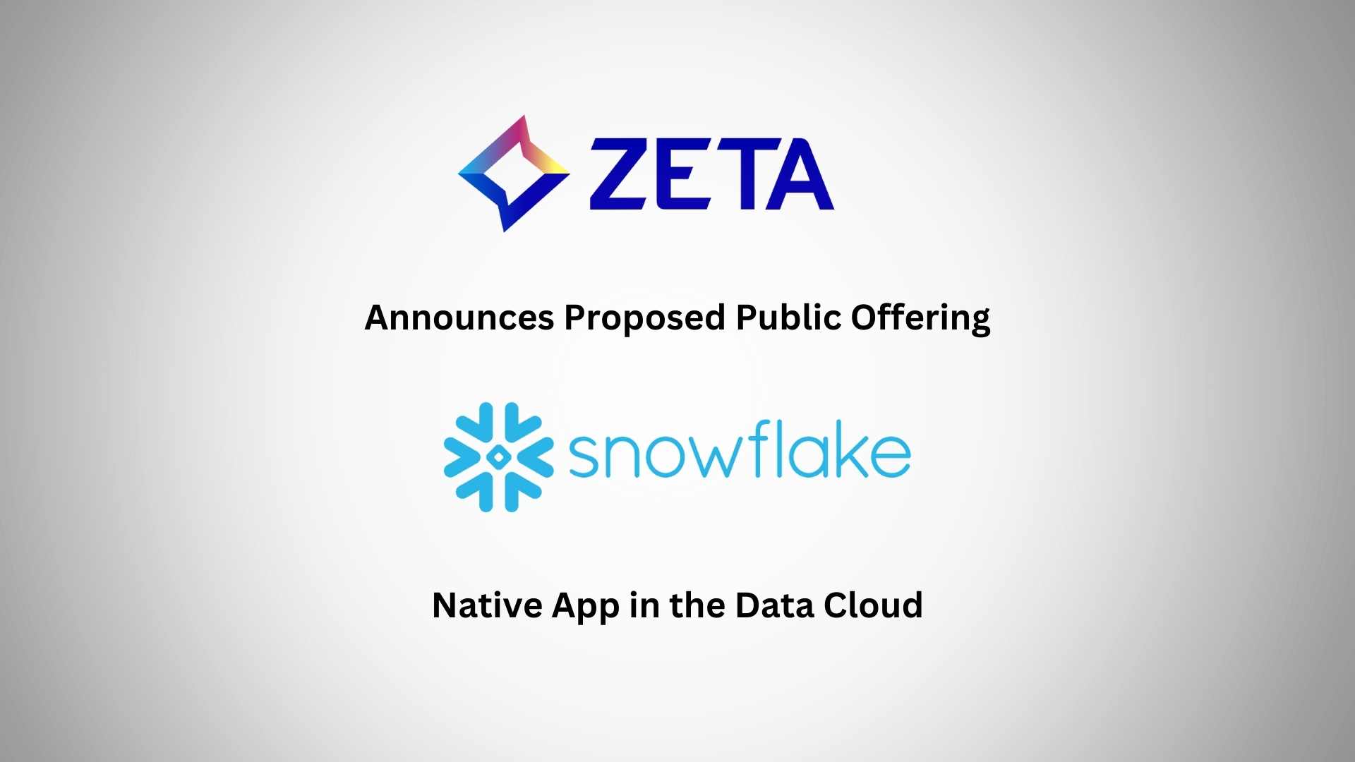 Zeta Launches Customer Growth Intelligence, a Snowflake Native App in ...