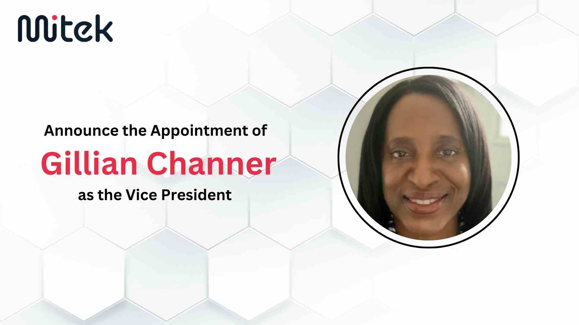 Mitek Appoints Technology Veteran Gillian Channer as Vice President of ...