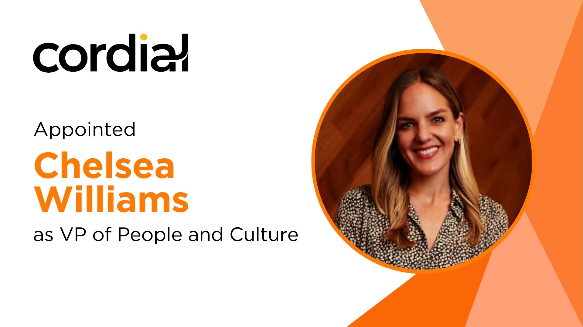 Chelsea Williams Joins Cordial as VP of People and Culture | Martech ...